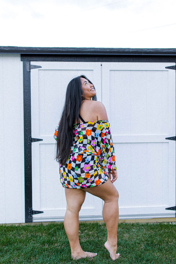 TABY ORIGINAL: BRB, Currently In My Blooming Era Cover Up IN SIZES XS-